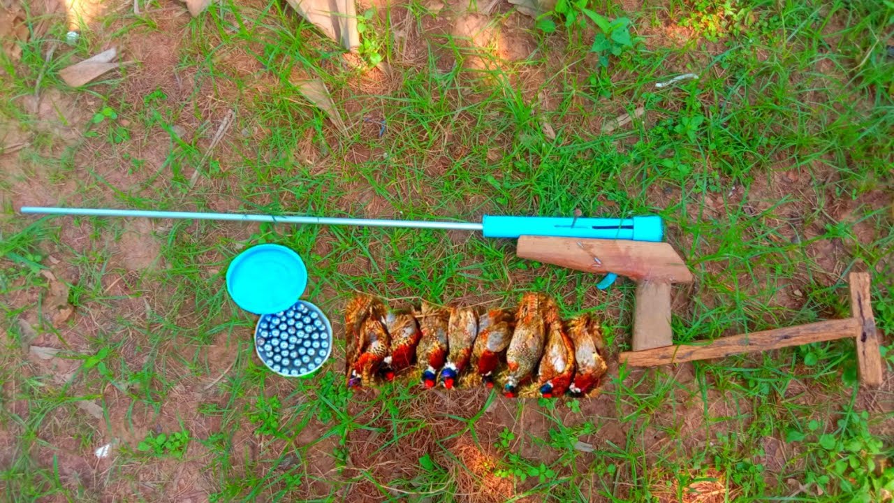 How To Make Your Own Slingshot Easy For (Bird Hunting) - YouTube