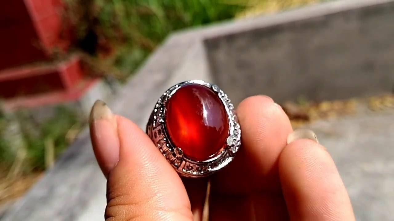 Batu Red Baron Carnelian Pacitan - YouTube
