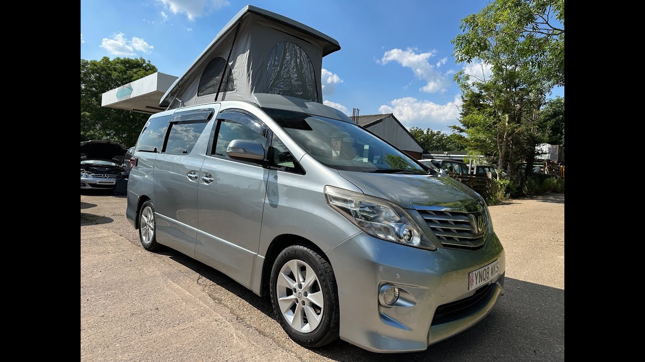 FOR SALE 2008 Toyota Alphard professional camper conversion www ...