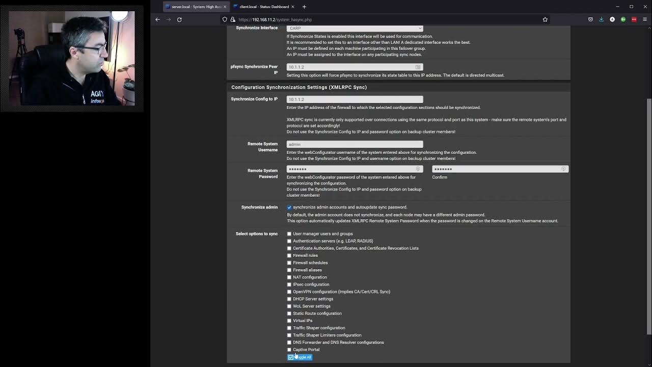 Learn to Configure High Availability on pfSense 21.x - YouTube