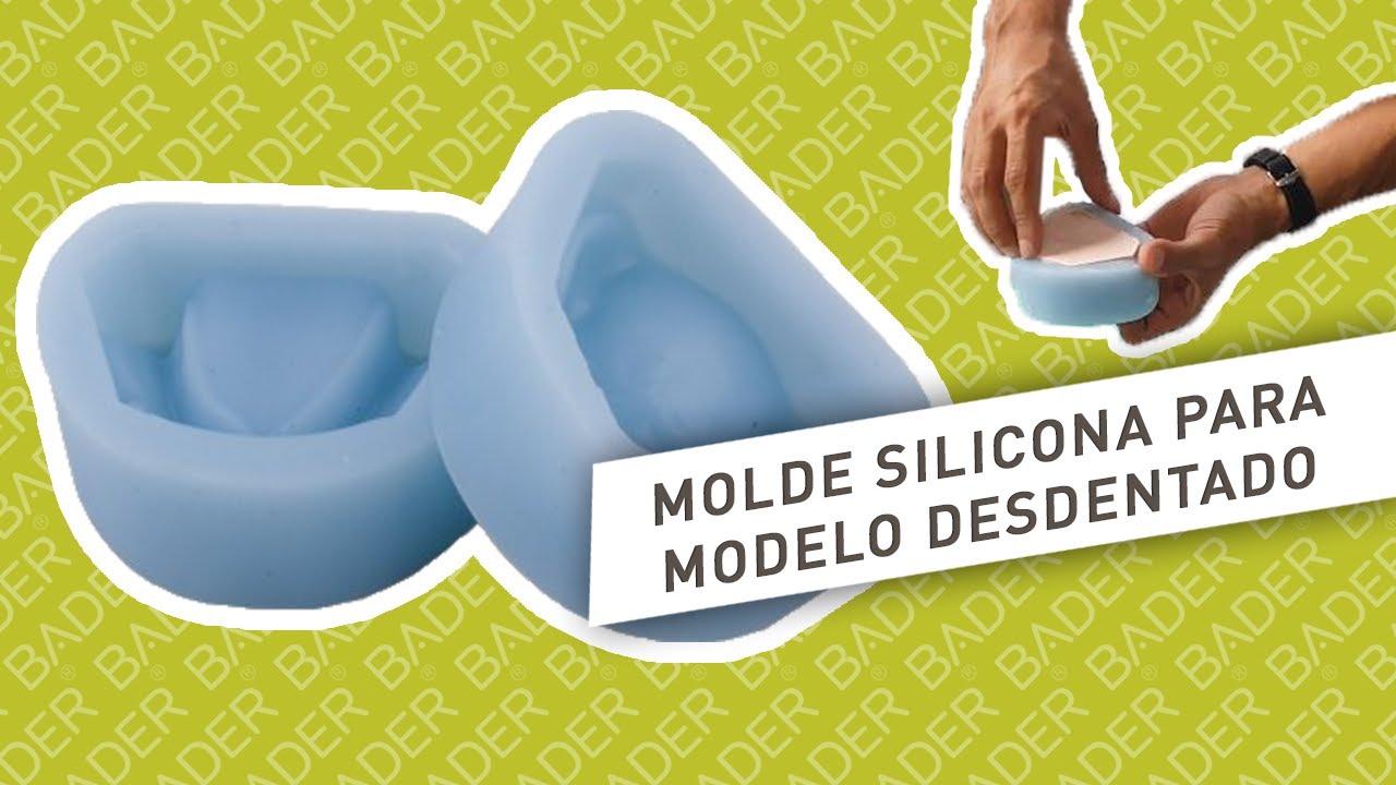 Molde de silicona para modelo desdentado Bader® - YouTube