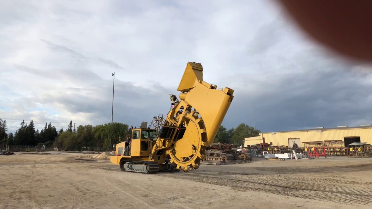 Eagle 9700 Drainage Trencher at Factory - YouTube