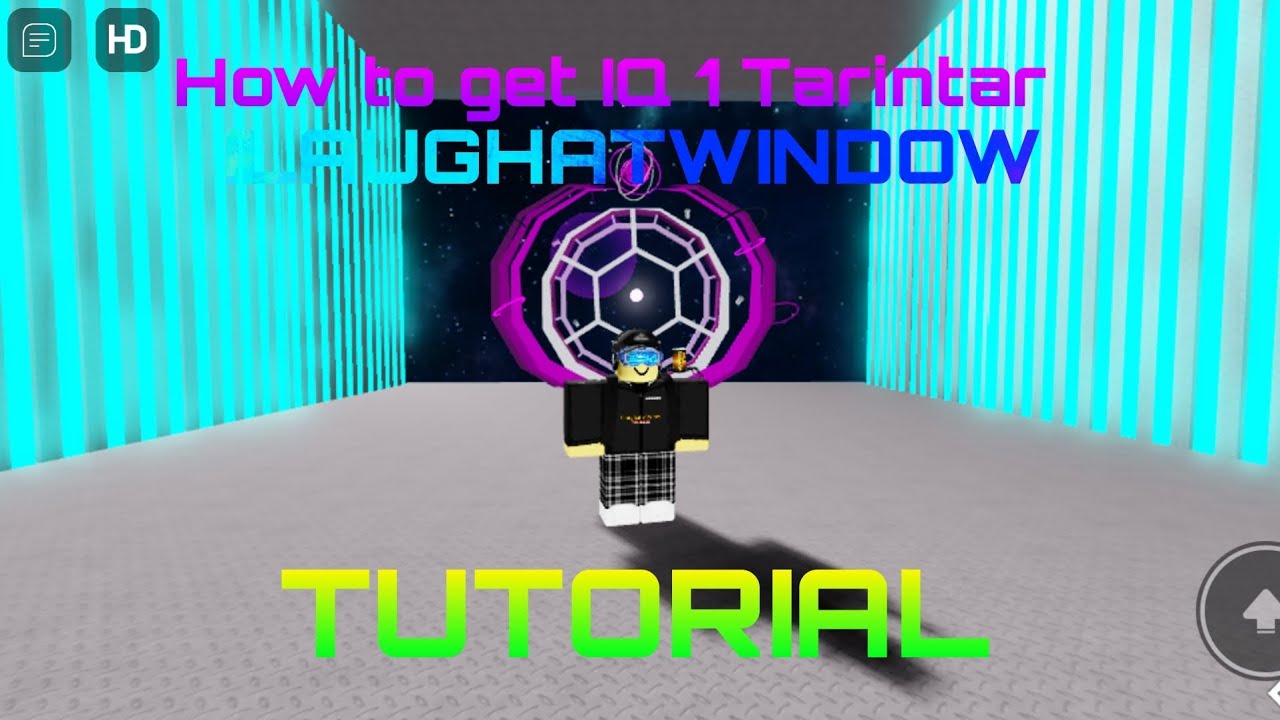Roblox IQ SPACEVERSE | How to get IQ 1 Tarintar - YouTube