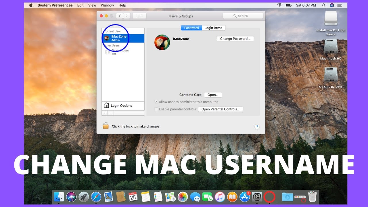 How To Change Mac Username YouTube how-to-change-mac-username-youtube