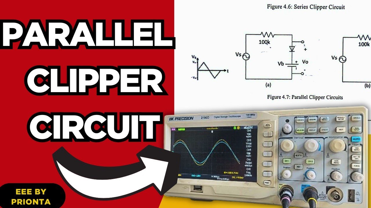 Parallel Clipper Circuit Practical||Lab 4 Part 2||Analog Electronics ...