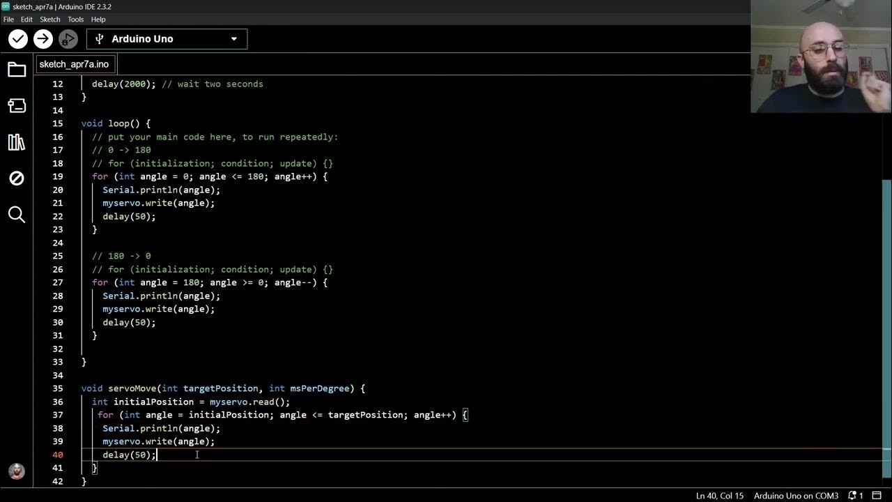 Servo Control Functions (Arduino Crash Course 27) - YouTube