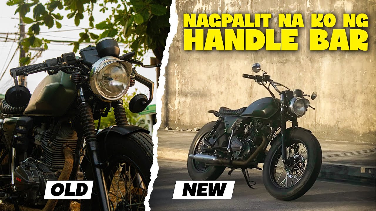 NEW HANDLE BAR | KEEWAY CAFERACER 152 - YouTube