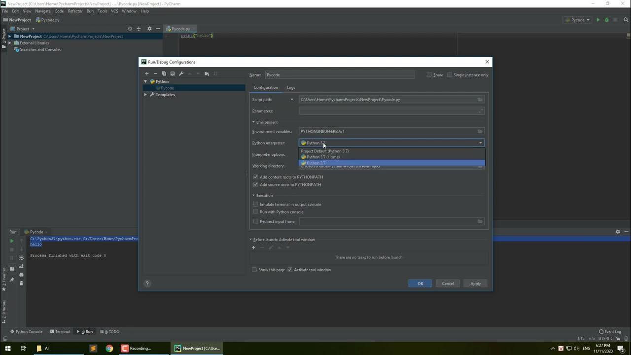 [PyCharm] Hướng dẫn cài thư viện và chạy chương trình python - YouTube