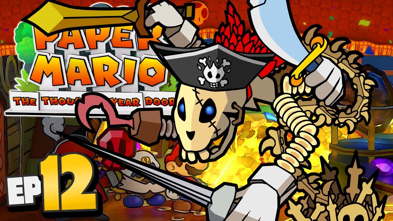 Paper Mario The Thousand Year Door Remake Part 12 TREASURE OF CORTEZ ...