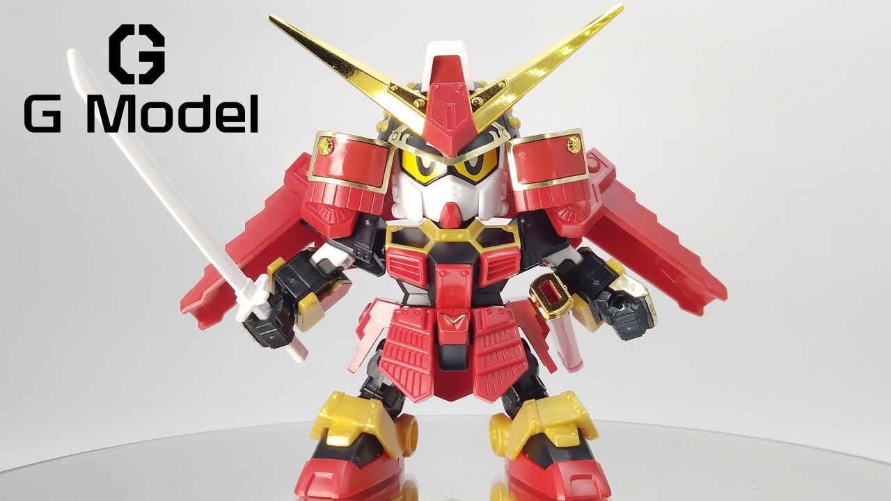 SD Gundam LEGENDBB BB Senshi No.373 - Musha Gundam - YouTube