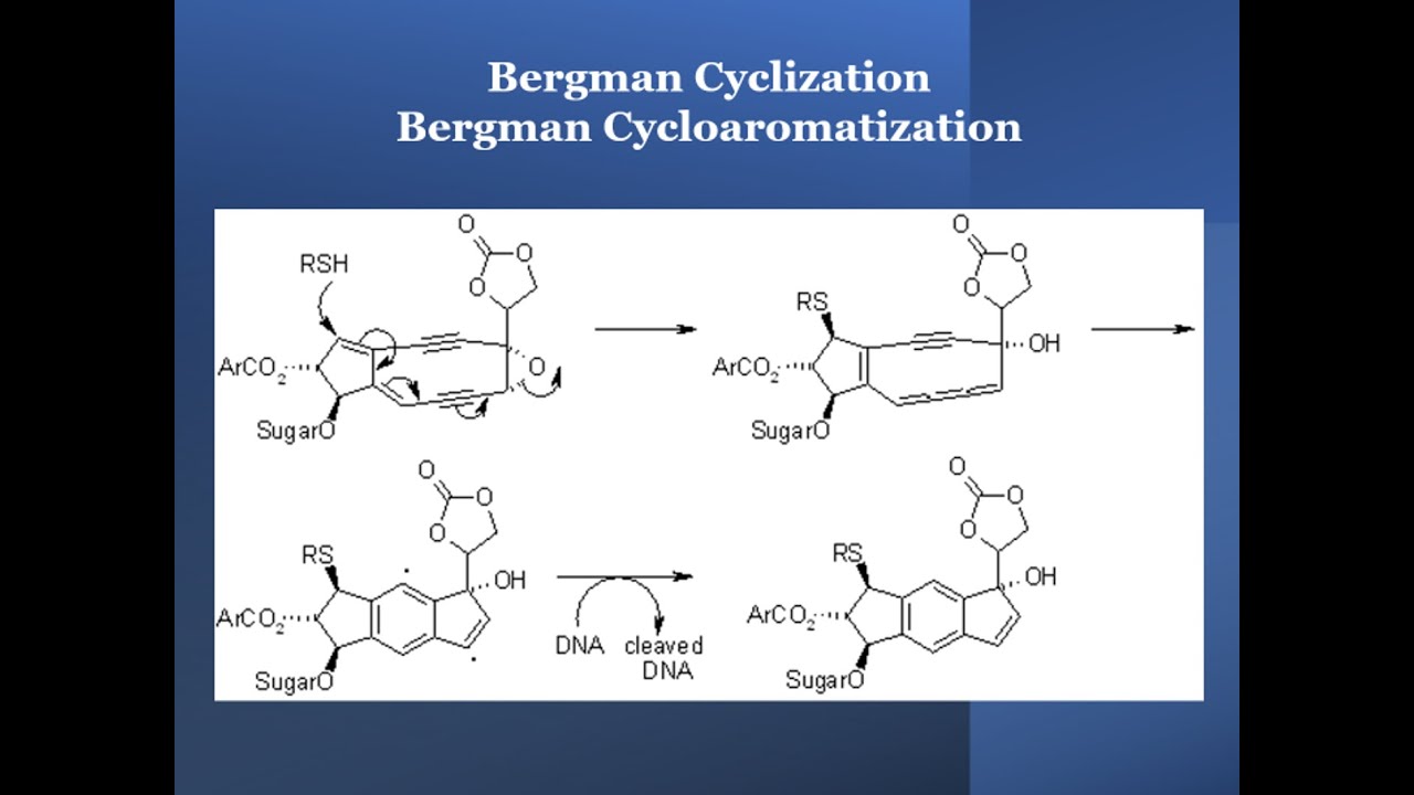 Bergman Cyclization - Bergman Cycloaromatization - YouTube