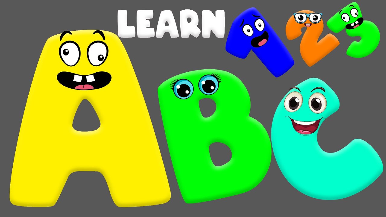 ABC & 123 Learning Videos | ABC Song For Toddlers | Nursery Rhymes ...