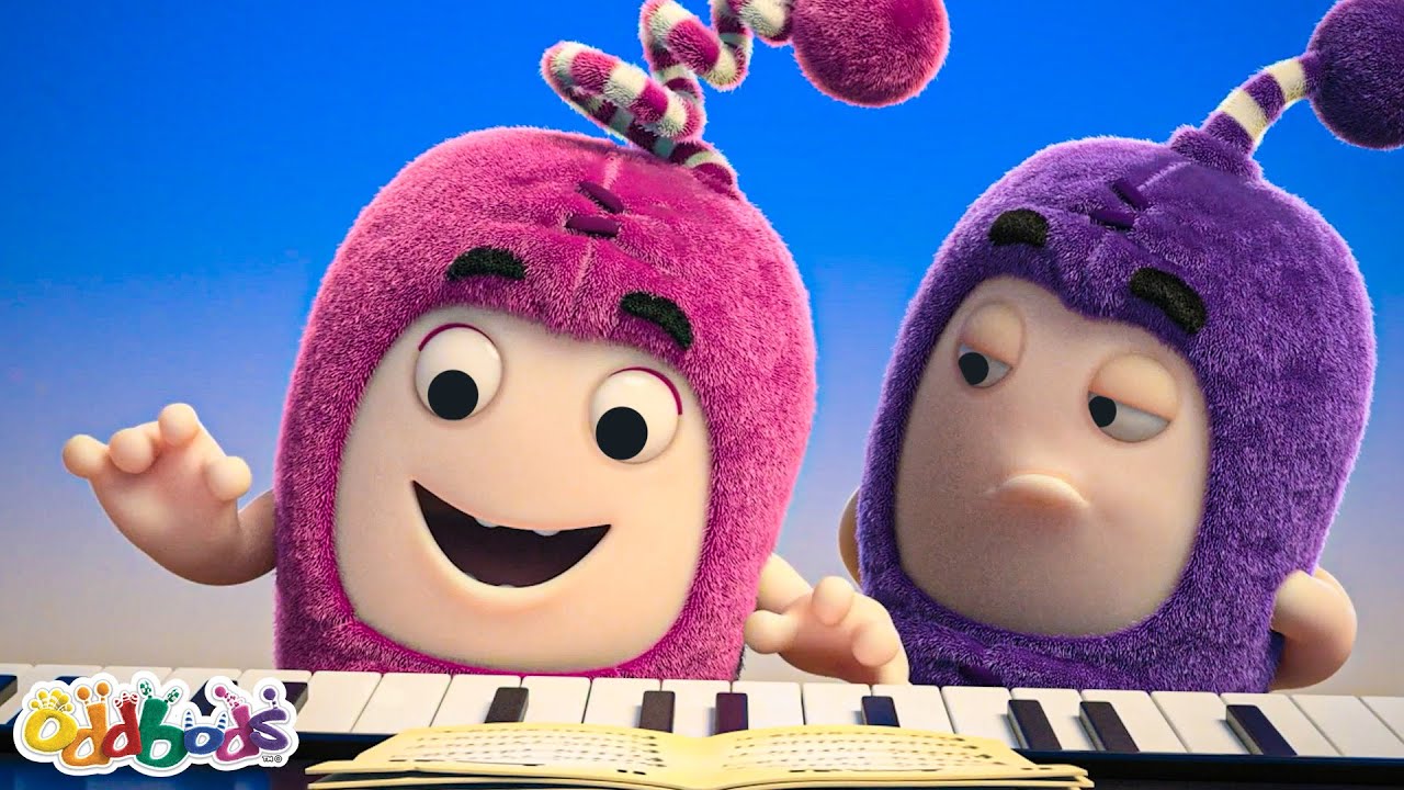 🎹 Piano 🎹 | Baby Oddbods | Funny Comedy Cartoon Episodes for Kids - YouTube