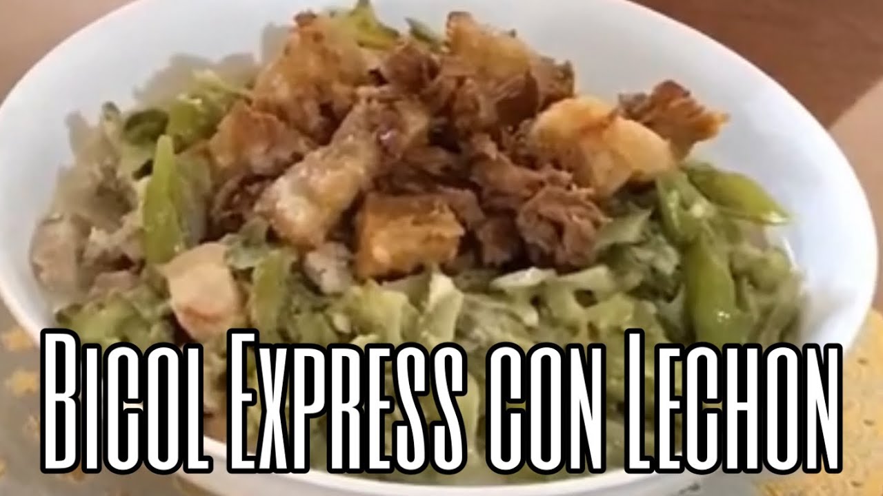 Bicol Express con Lechon || Elbeis TV - YouTube