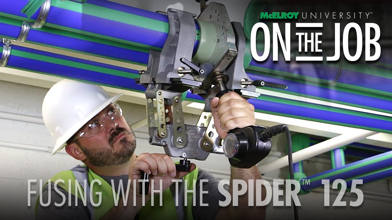 Fusing Polypropylene Pipe (PPR) with the McElroy® Spider™ 125 - McElroy ...