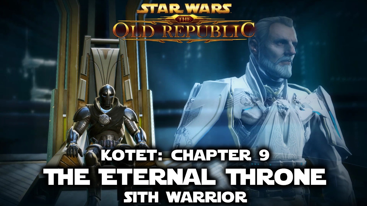 SWTOR: KotET Finale - Chapter 9: The Eternal Throne - Sith Warrior ...