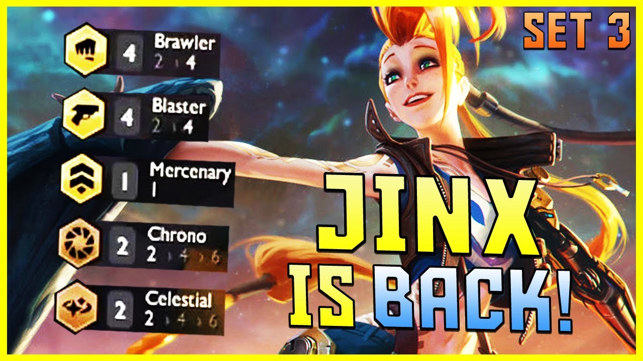 BRAWLERS JINX IS BACK! | Set 3 TFT Highlights | Teamfight Tactics - YouTube