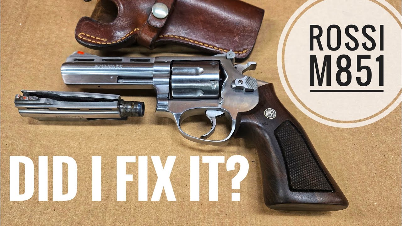 Rossi Model 851 .38 Special, Can You Re-Barrel a Revolver Yourself ...