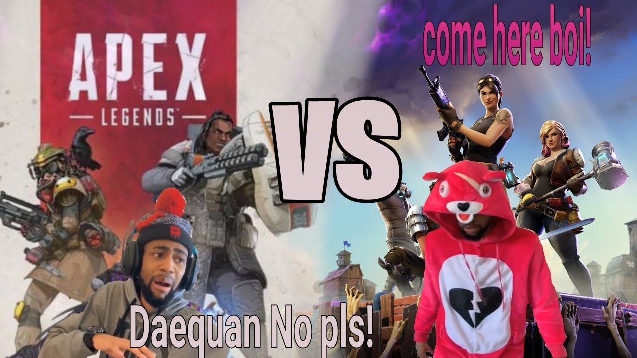 Tsm Daequan Tiktok Video Fortnite Vs Apex Legenda 😂 Youtube