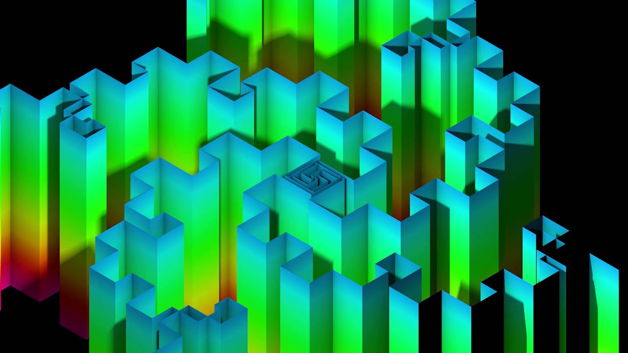 Custom Cinema 4D mospline Turtle Fractal (60 fps) - YouTube