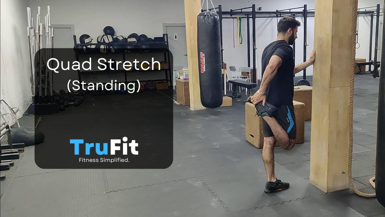 Quad Stretch (Standing) - YouTube