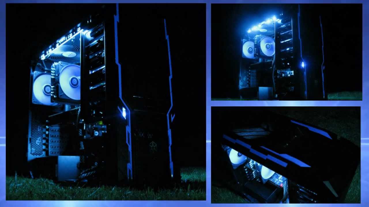 SMARTY COMPUTER - BLUE MOON - PROFI GAMER PC - YouTube