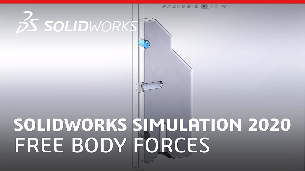 What's New in SOLIDWORKS SIMULATION 2020 - Free Body Forces in NL ...