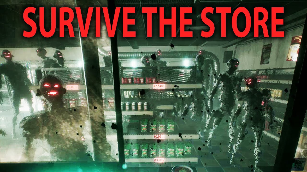 Working At A Haunted Grocery Store | Corner Shop Night Shift - YouTube