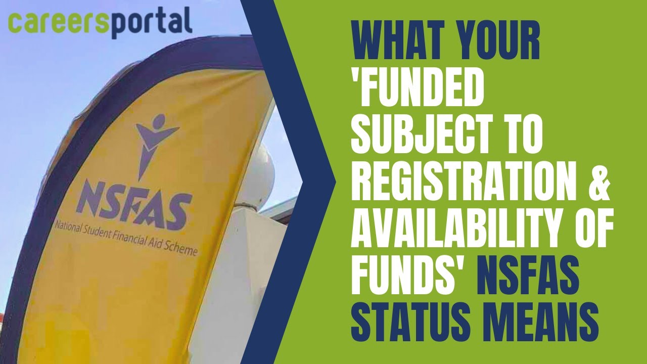 What Your 'Funded Subject To Registration And Availability Of Funds ...
