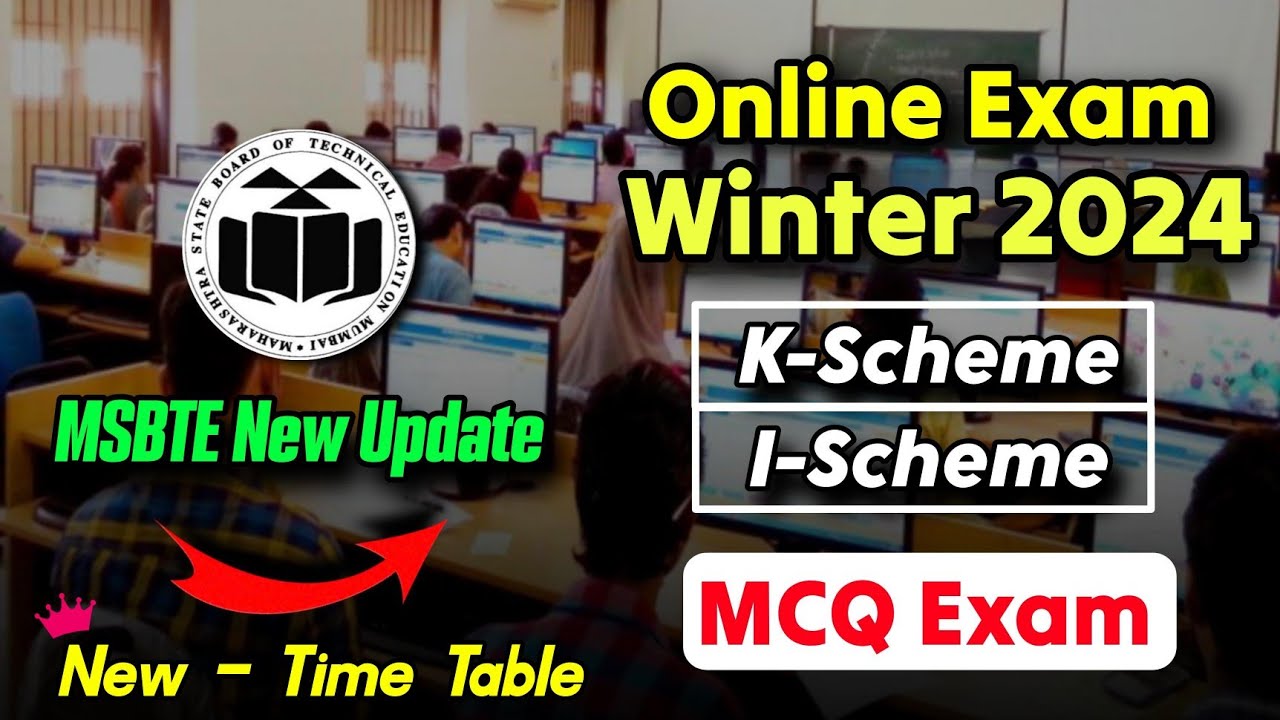 MSBTE Online Exam 2024: MSBTE Winter Exam Dates & Rules Msbte News ...