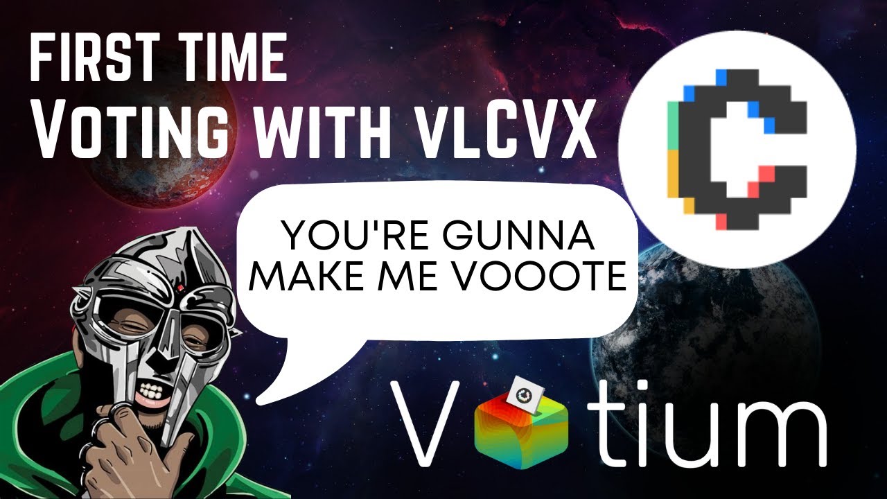 Voting for cvxCRV with my vlCVX on Votium - YouTube