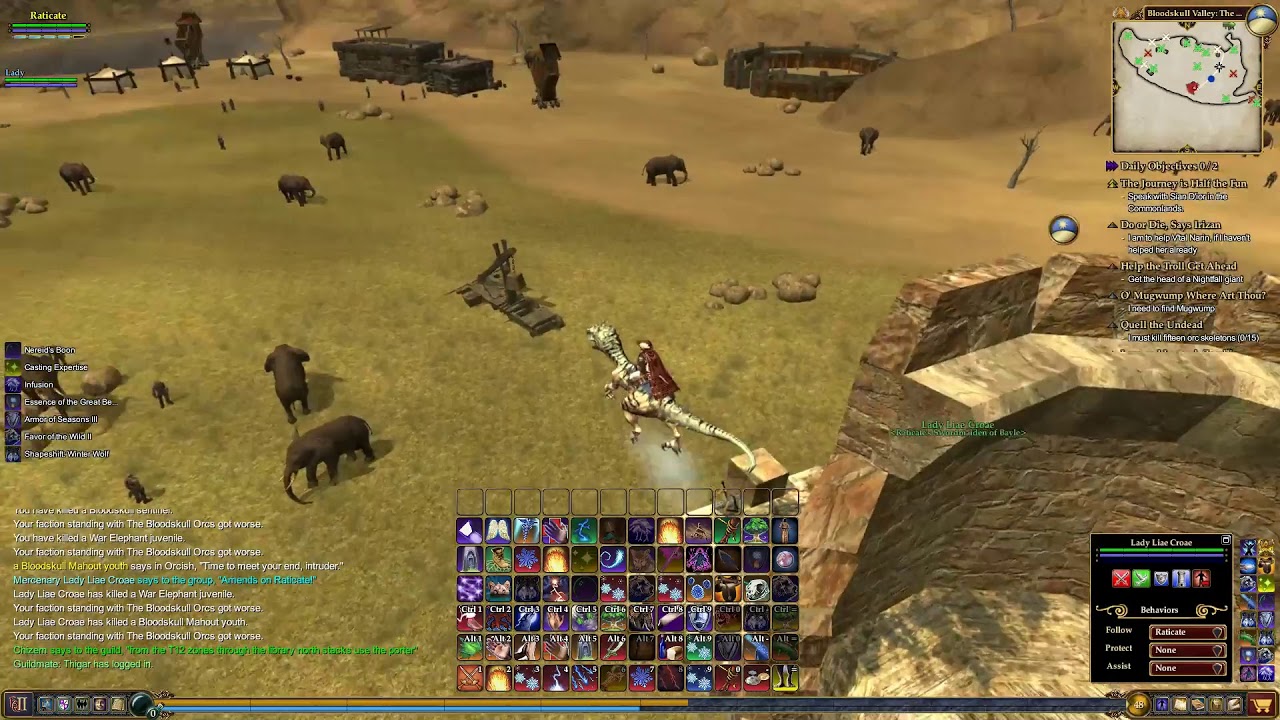 EverQuest 2 - Commonlands Questing - YouTube