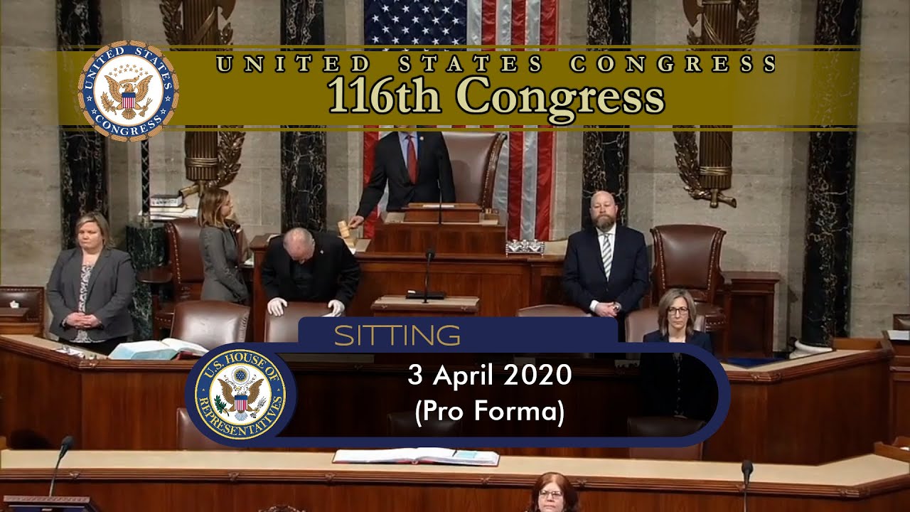 United States House of Representatives Sitting - 3 April 2019 (Pro ...
