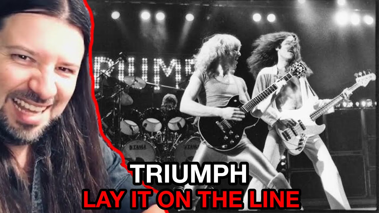 REACTION! TRIUMPH Lay It On The Line LIVE US Festival 1983 - YouTube