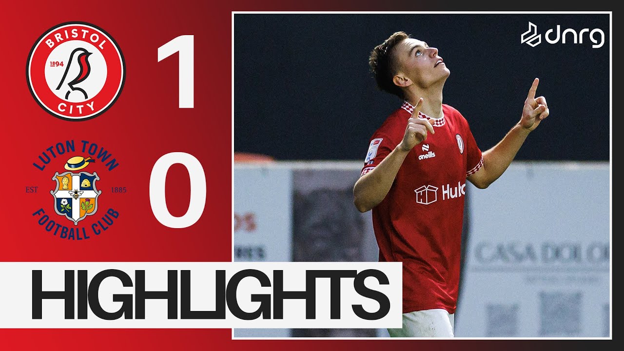 SCOTT TWINE SCREAMER 💥 Bristol City 1-0 Luton Town | Highlights - YouTube