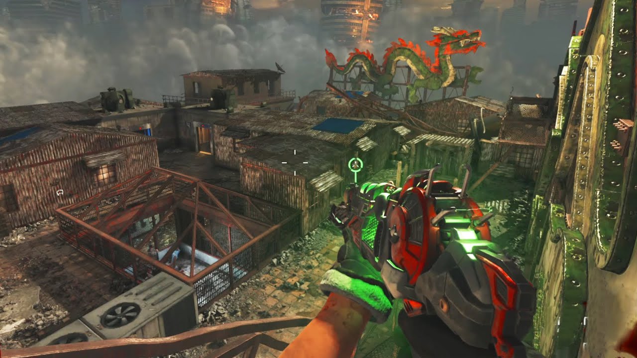 Playing DIE RISE Remastered On Black Ops 3 - YouTube