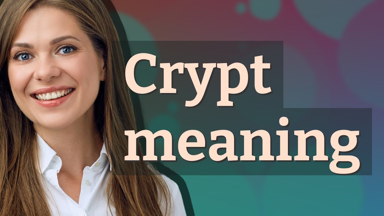 Crypt | meaning of Crypt - YouTube