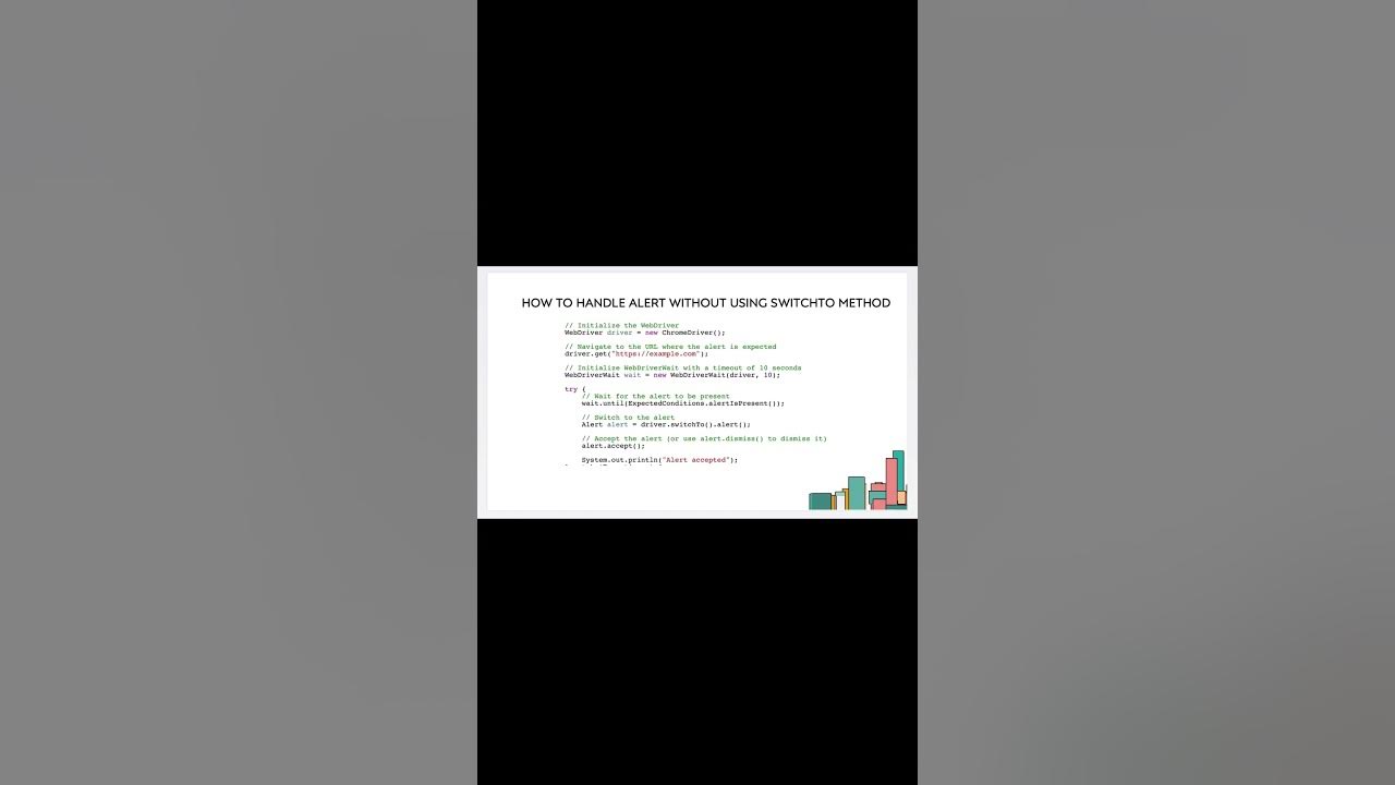 How To Handle Alerts Without Using Switchto Shorts Selenium Softwaretesting Qaautomation