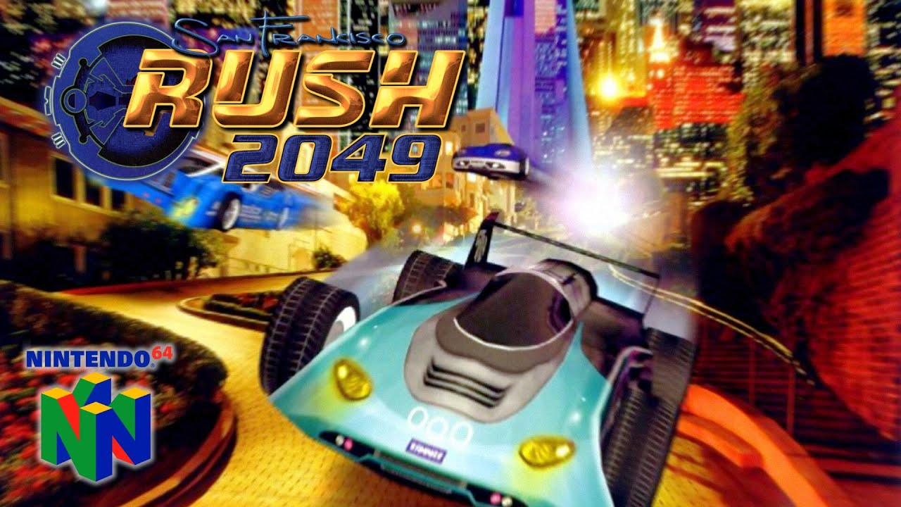 San Francisco Rush 2049 (N64) - Gameplay (Live) - YouTube