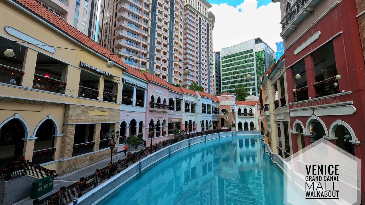 Venice Grand Canal Mall, Taguig City - November 2020 [4K] - YouTube