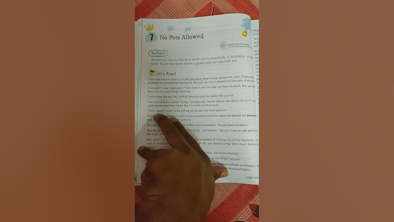 Class 8 | Chapter 7 | No Pets Allowed| Explanation Part 1 - YouTube