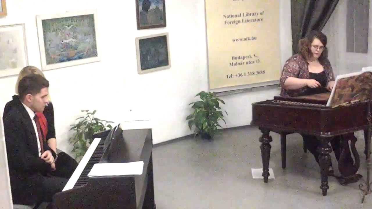 F. Liszt: Die drei Zigeuner- Erzsébet Gódor (cimbalom), Ádám Baráz ...