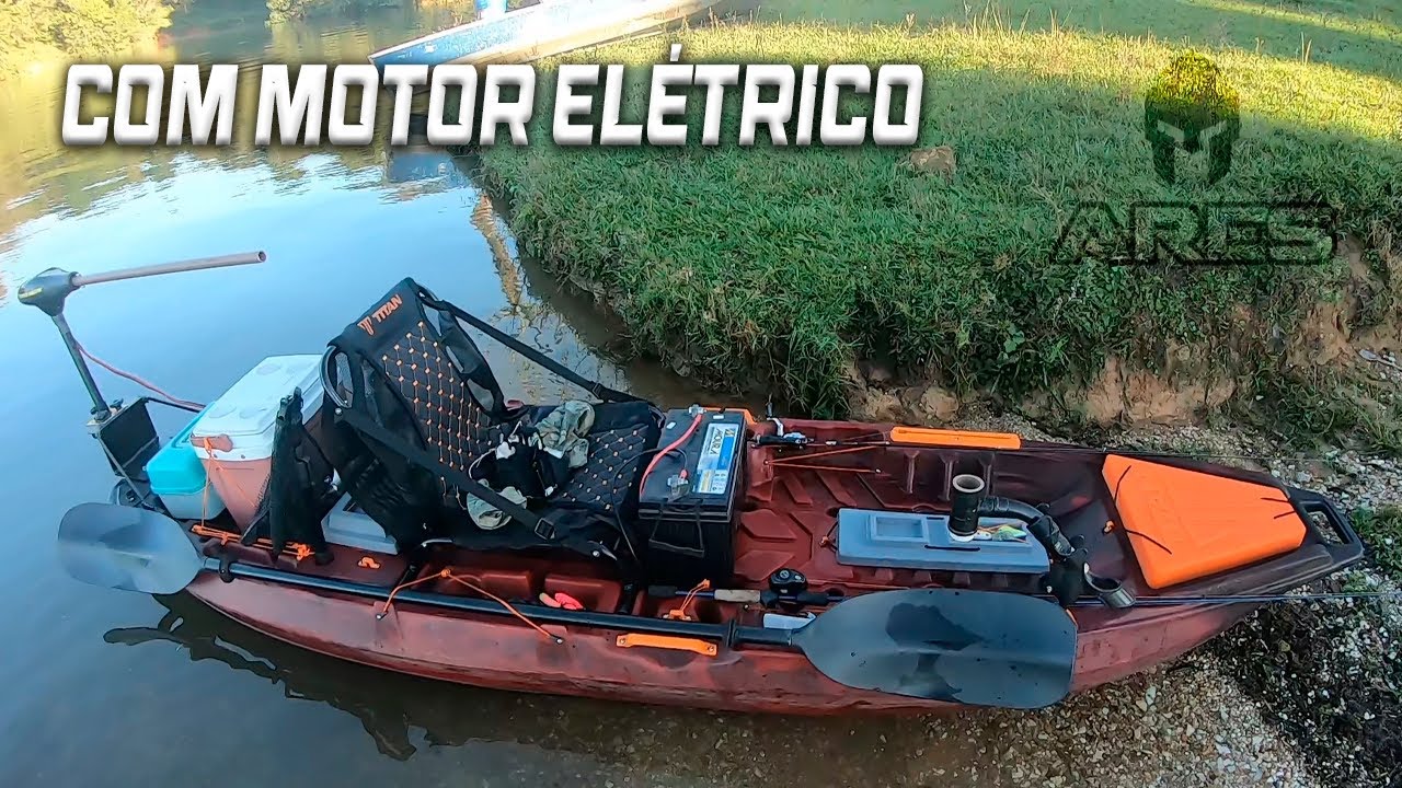 CAIAQUE ARES com Motor ELÉTRICO - YouTube
