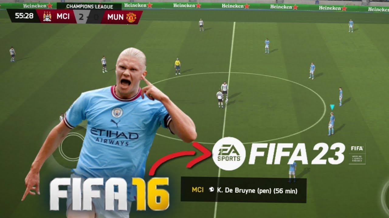 Novo fifa 16 mod 2023 Android atualizado - YouTube