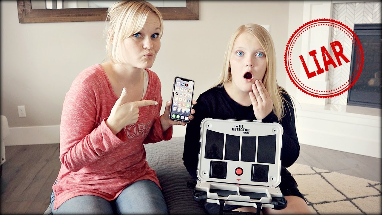 WHO is LYING and STOLE my iPhone!? Lie Detector Game - YouTube