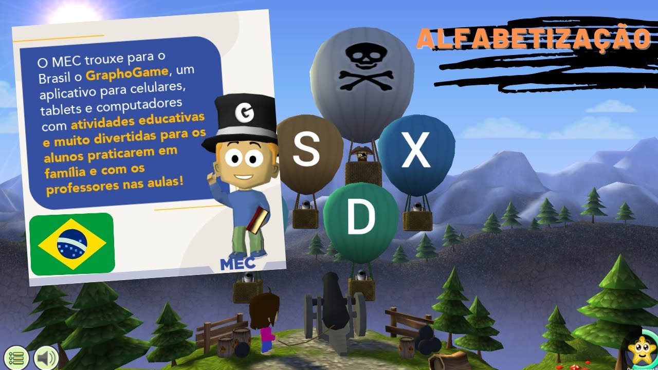 Graphogame - Alfabetização - YouTube