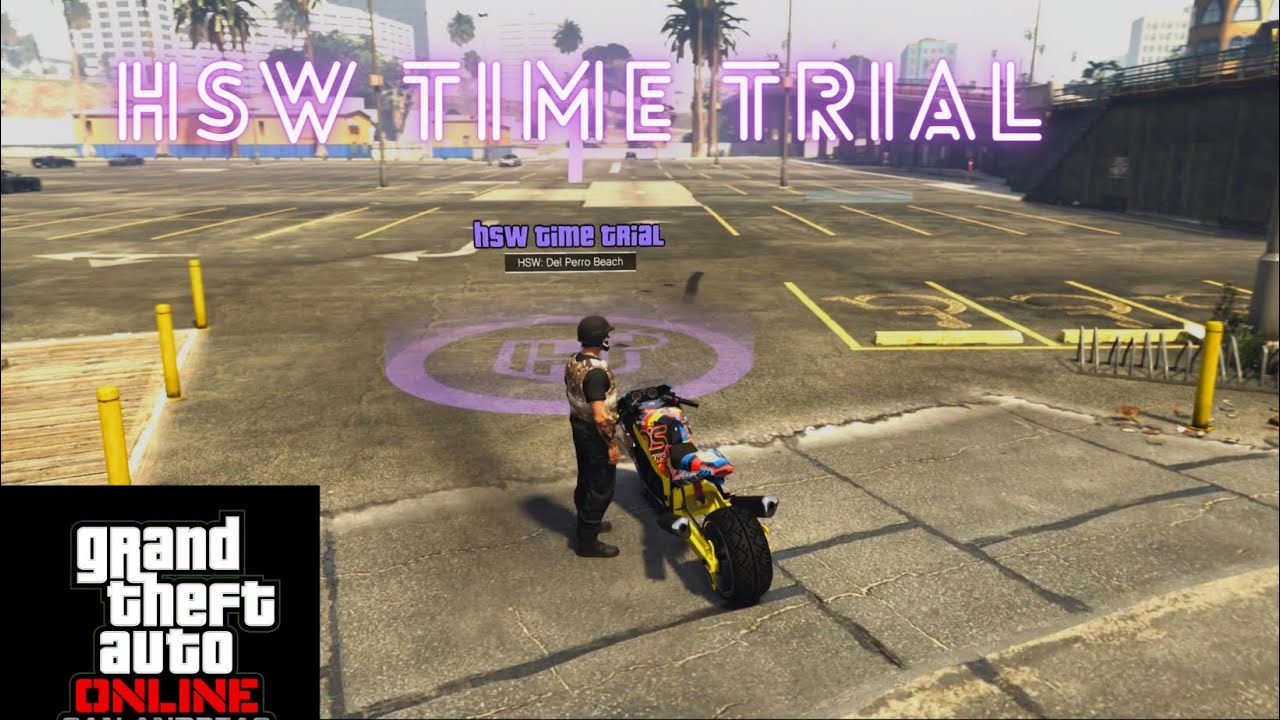 GTA V ONLINE: HSW TIME TRIAL DEL PERRO BEACH - YouTube