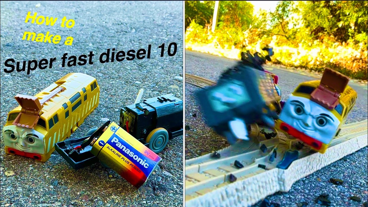 How to make a super fast trackmaster Thomas engine - YouTube