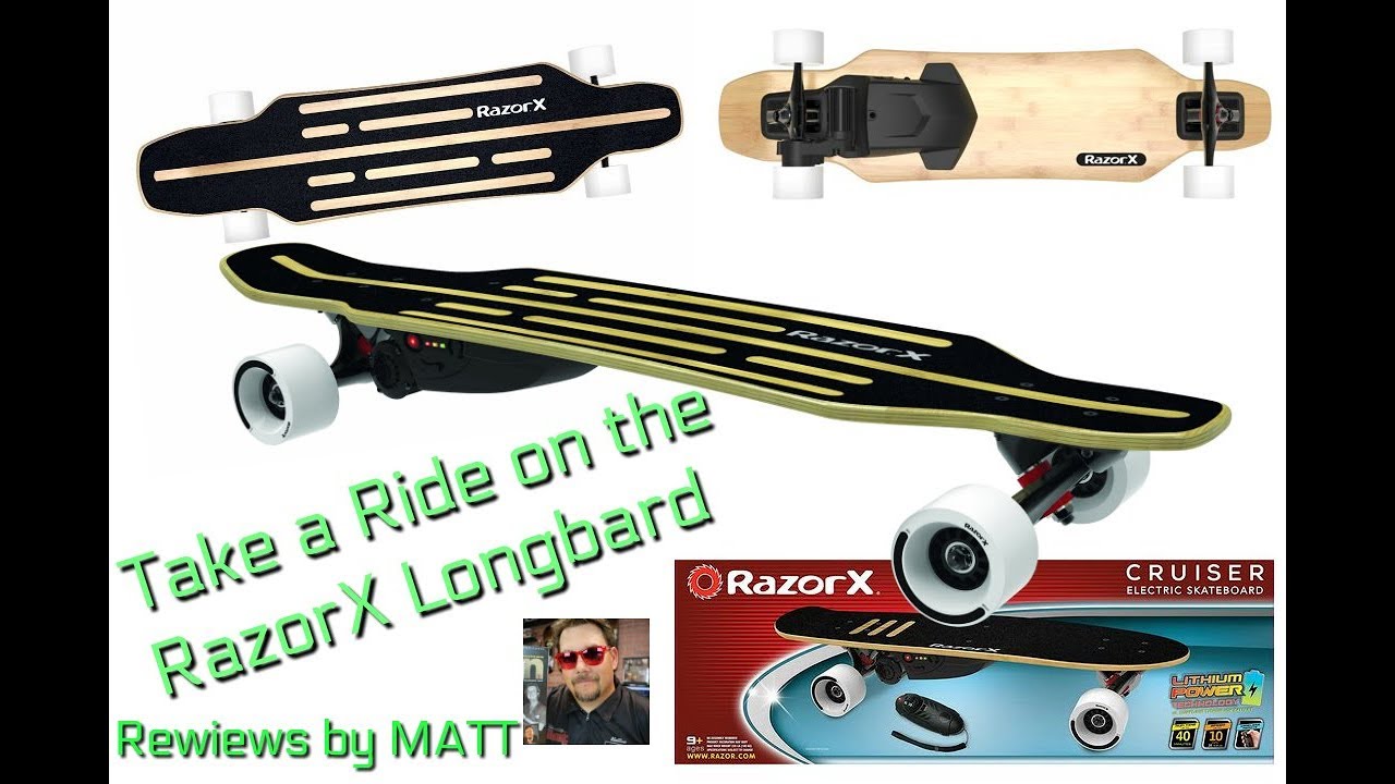 Take a Ride on the Razor X with me. - YouTube