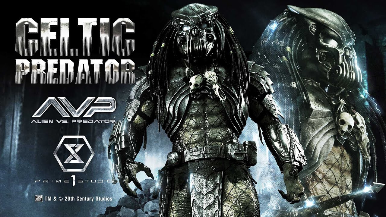 Prime 1 Studio CELTIC PREDATOR (ALIEN VS. PREDATOR) Short CM - YouTube